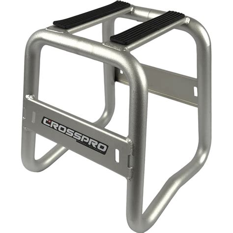 Crosspro Aluminium Grand Prix Silver Stand Moto House