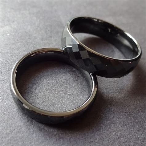Ceramic Wedding Band Etsy