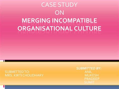 Merging Pptx Human Resources Business