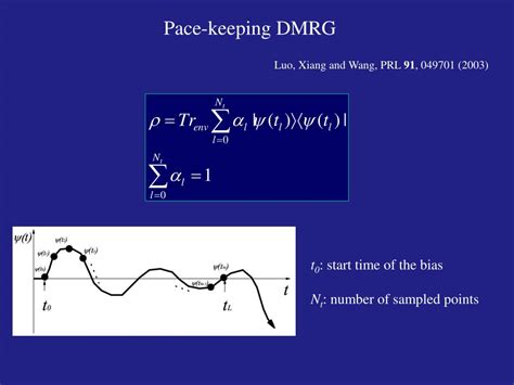 ppt 2d and time dependent dmrg powerpoint presentation free download