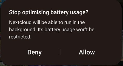 disable battery optimization on mobile app — f secure community
