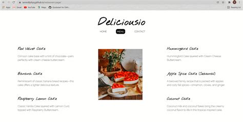 GitHub SerendipityQ Restaurant Page A Restaurant Page Using Webpack Made For The Odin Project