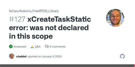 xcreatetaskstatic error was not declared in this scope · feilipu