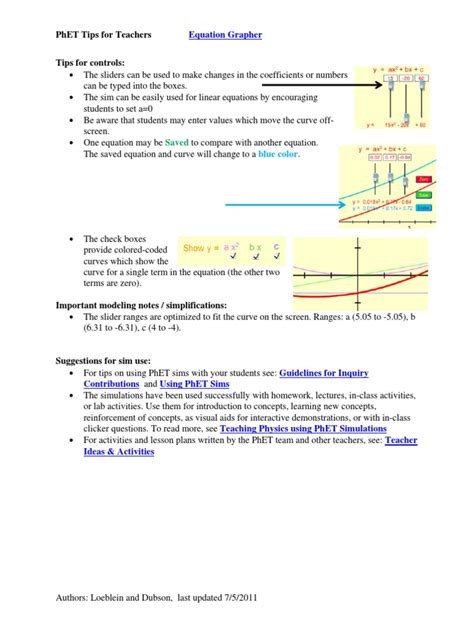Equation Grapher Teacher Notes Pdf Equation Grapher Teacher Notes Pdf