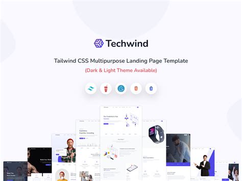 Techwind Tailwind Css App Landing Template By Shreethemes On Dribbble