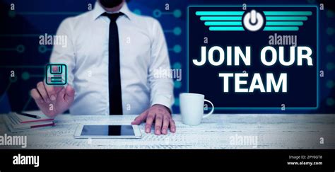 Writing Displaying Text Join Our Team Word Written On Allied Associate