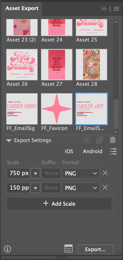 solved asset export not exporting to scale bug with new adobe