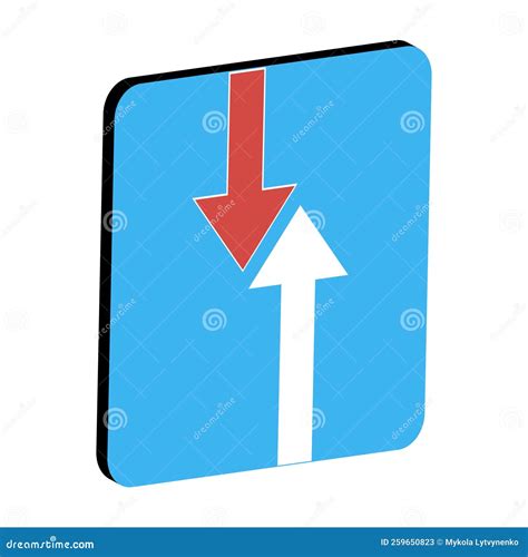 Priority Traffic Sign Of Main Road In Shape Of Rhombus Flat Vector Design For Infographic