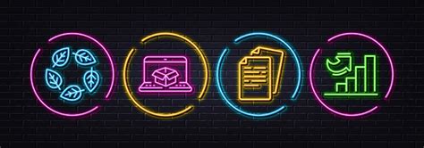 온라인 배달 유기농 테스트 및 문서 최소 라인 아이콘 웹 응용 프로그램의 경우 벡터 인쇄 기포에 대한 스톡 벡터 아트 및 기타 이미지 Istock