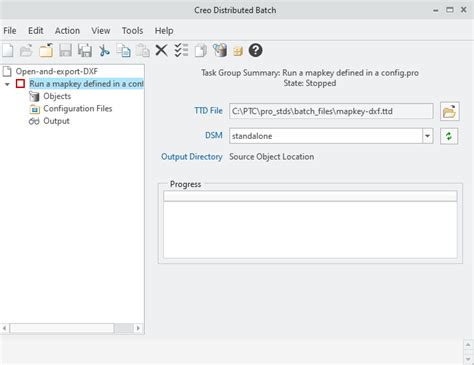 Solved Using Ptc Creo Distributed Batch To Run Mapkey On Ptc Community