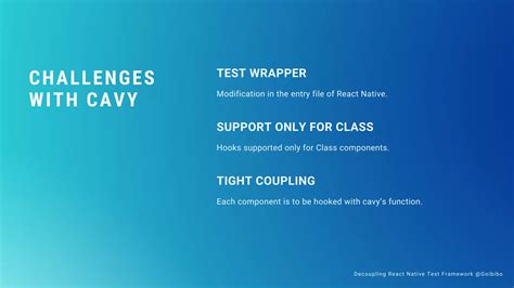 decoupling react native test framework ppt