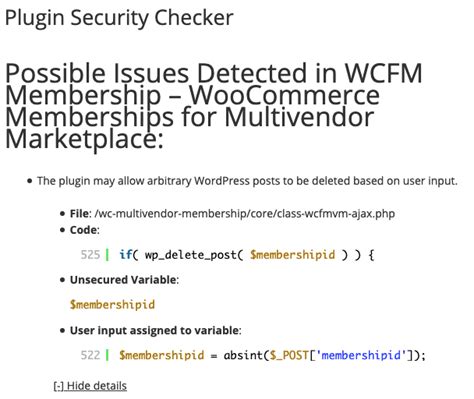 The Wordpress Coding Standards For Php Codesniffer Only Provides Limited Security Checking