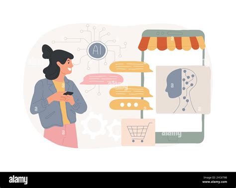 Ai Streamlined Customer Support Abstract Concept Vector Illustration Stock Vector Image And Art