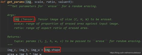 （解决方案）使用随机擦除后报错attributeerror ‘nonetypeobject Has No Attribute ‘shape