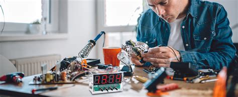 Diy Kit 4bit Digital Electronic Clock With Red Led Date Time
