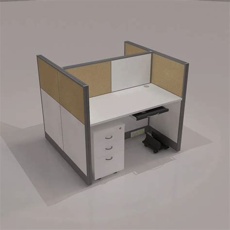 UrbanHub Brown Modular Linear Workstation Seating Sharing For Corporate Office At Rs