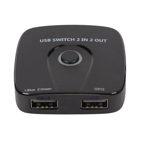 2 In 2 Out Usb Switcher Seamless Switching Usb Switcher Port Adapter For 2