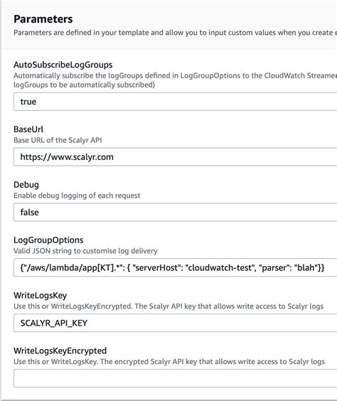 Importing CloudWatch Logs And Metrics DataSet Customer Portal