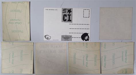 Lot 2310571 Sex Pistols Original Stickers And