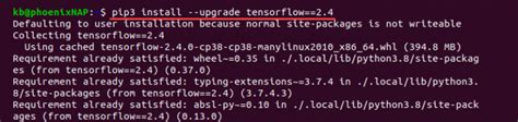 How To Upgrade Or Downgrade TensorFlow PhoenixNAP KB