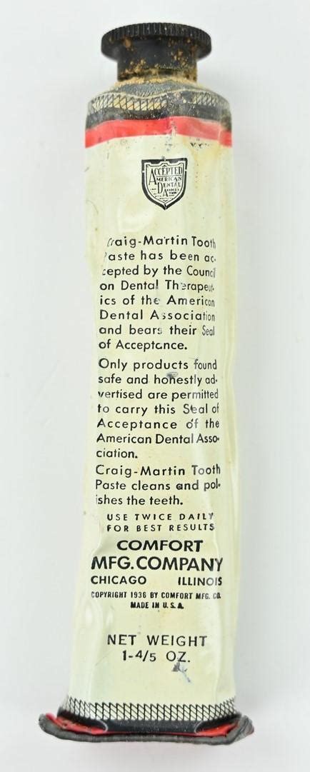 Worldwarcollectibles Us Ww2 Toothpaste Package
