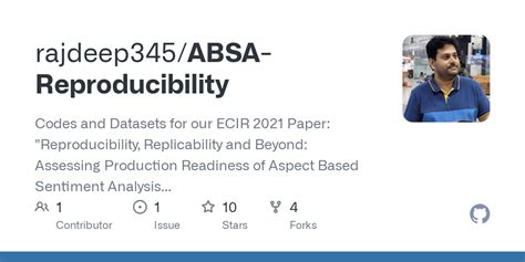 Github Rajdeep345 Absa Reproducibility Codes And Datasets For Our