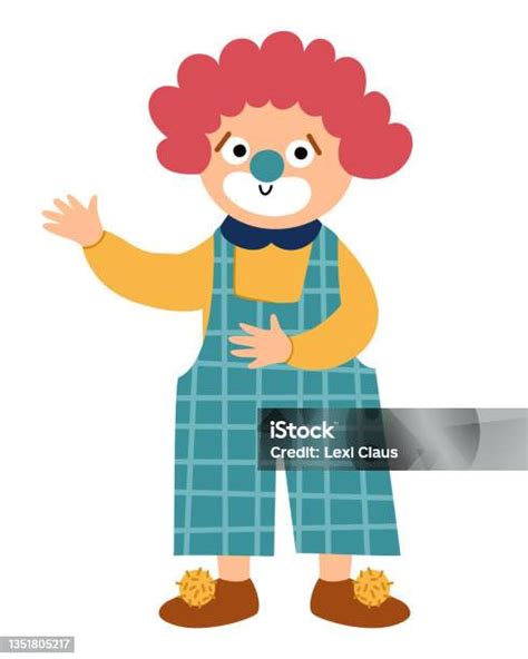 벡터 광대 아이콘입니다 서커스 아티스트 클립 아트 놀이 휴가 남자 귀여운 재미있는 축제 캐릭터 클립 아트 스트리트 쇼 코미디언 일러스트레이션 Carnival에 대한 스톡