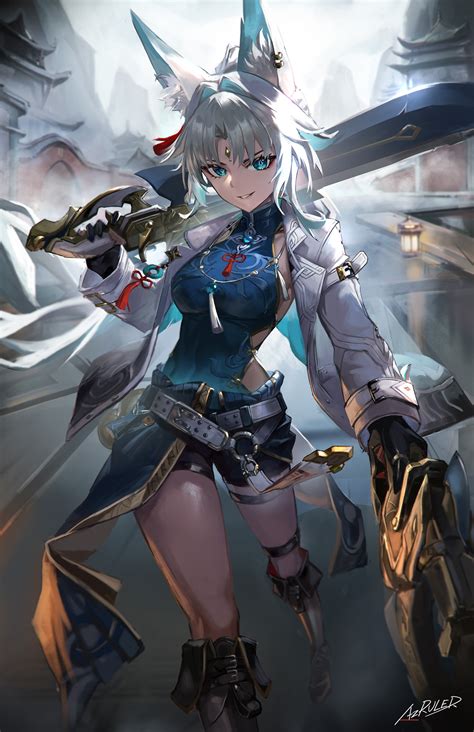 Feixiao Honkai And 1 More Drawn By Azruler Danbooru