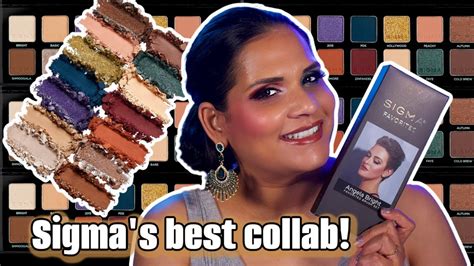 Sigma X Angela Bright Eyeshadow Palette 2 Looks And Swatches Karen