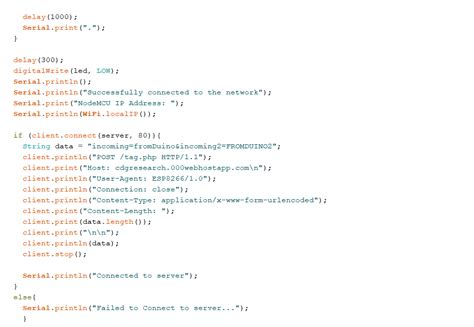 Esp8266 How To Post Data To Database Using Nodemcu Arduino Stack