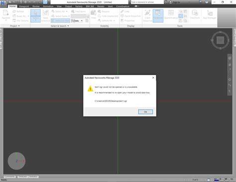 Navisworks Fails To Append Cgr File