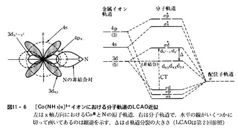 （d電子軌道の形は図1 1，lcao法分子軌道については図2 1参照）