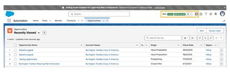 How To Check Lightning Page Load Time In Salesforce Salesforce Geek