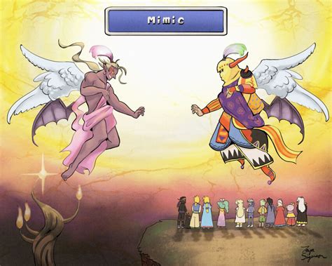 Tayasigerson Cefca Palazzo Celes Chere Cyan Garamonde Edgar Roni Figaro Gau Gogo