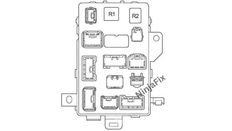 2002 Toyota Tacoma Fuse Box Diagram