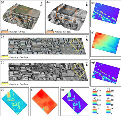 Orthophotos Of Visible And Thermal Dsms Dtms And Ndsms Generated Download Scientific Diagram