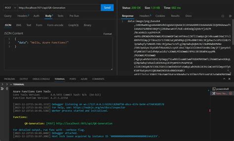 Building Azure Trigger Function To Generate Qr Codes From Post Request Responses