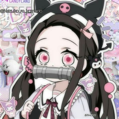 An Anime Character With Long Hair And Pink Eyes