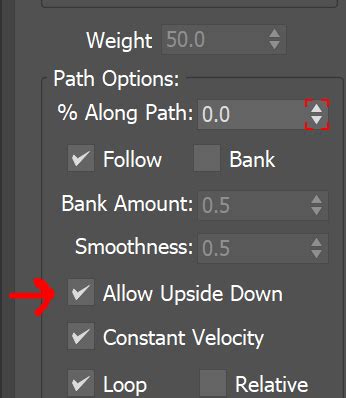 Rotating object according to the rotation of an object on a path ...