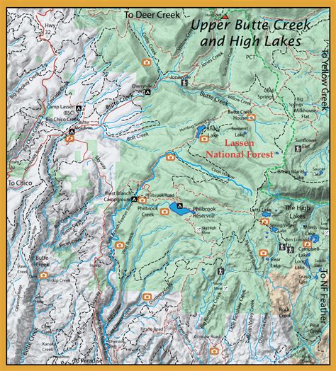 Upper Butte Creek And High Lakes Headwaters To Spring Run Salmon