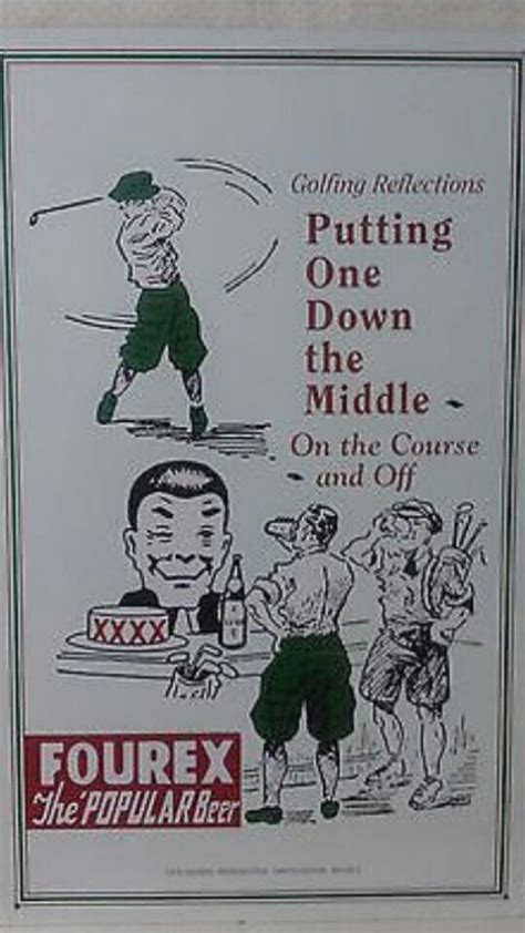 Old Forex Poster Beer Maker Poster First Down