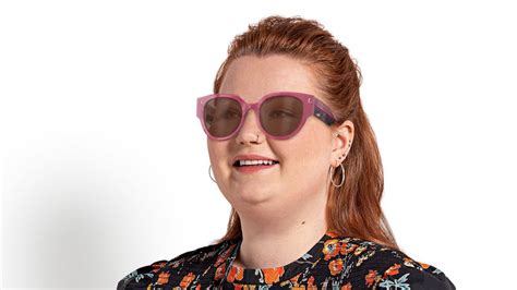 Specsavers Womens Glasses Dalmore Sunglasses Red Cateye Plastic