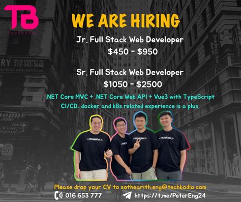 techbodia on linkedin techbodia hiring phnompenh developer
