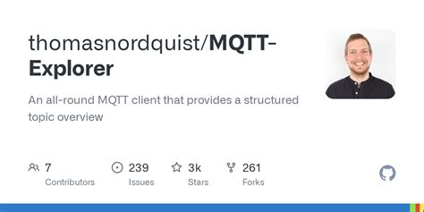 actions · thomasnordquist mqtt explorer · github