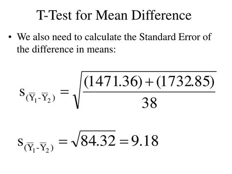 PPT Sociology T Tests For Difference In Means PowerPoint Presentation ID
