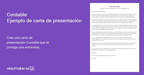 Contable Ejemplo De Carta De Presentación Para 2024