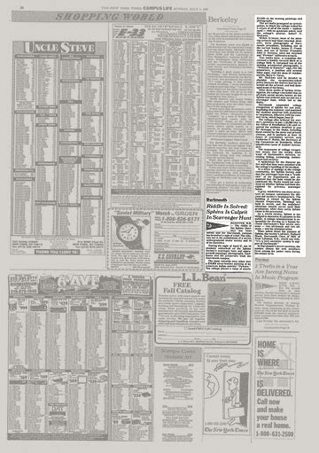 Campus Life Dartmouth Riddle Is Solved Sphinx Is Culprit In
