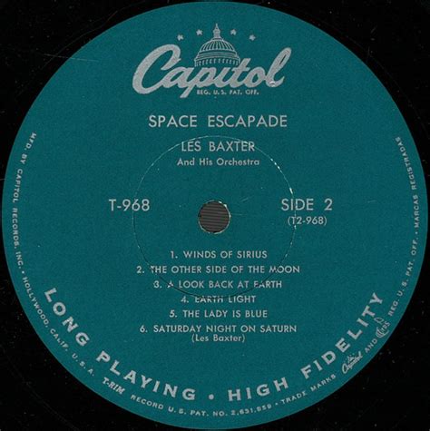 Les Baxter Space Escapade Exotic Tiki Island
