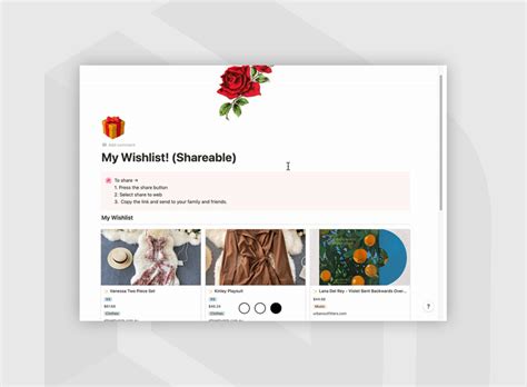 10 Best Notion Wishlist Templates For Planning And Organizing