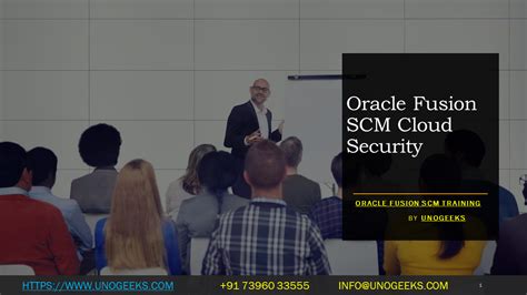 Oracle Fusion SCM Cloud Security